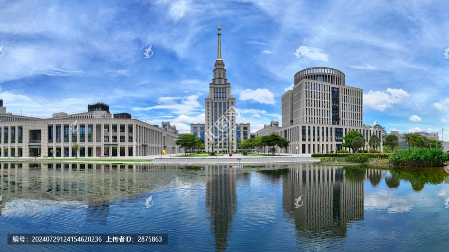深圳北理莫斯科大学 山水景区 旅游景点 摄影素材 汇图网
